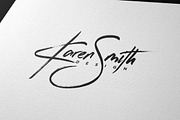 Imogen Agnes, a Script Font by Sam Parrett