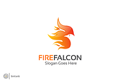 Fire Falcon Logo, a Branding & Logo Template by Bintank Studio