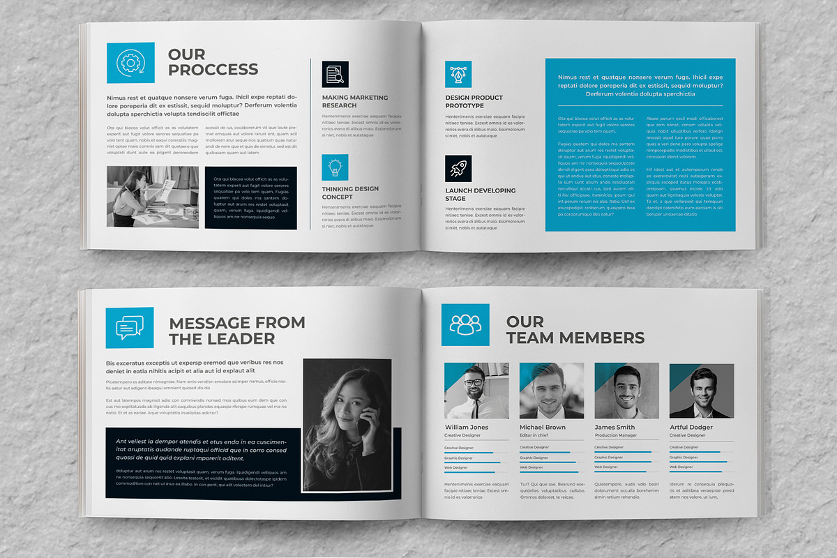 Creative Proposal Design Layout