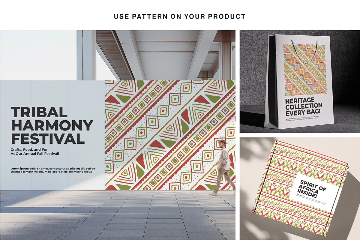 African Patterns, a Pattern Graphic by DesignerCandies