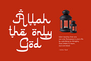 Syawal - Arabic Font Style, a Font by Runsell Studio