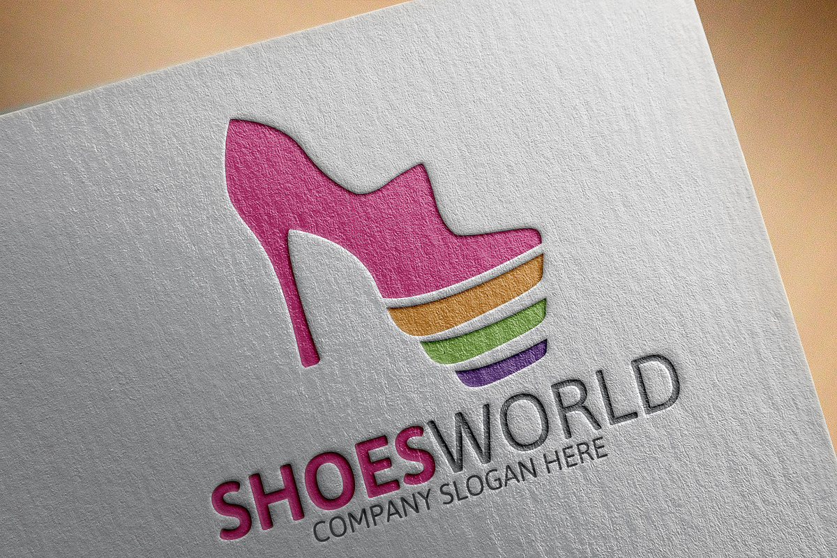 Shoes World Logo, a Branding & Logo Template by Josuf Media