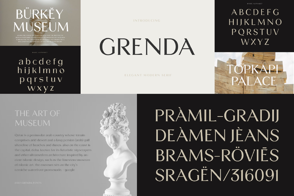 Fonts Bundle - Modern Classic