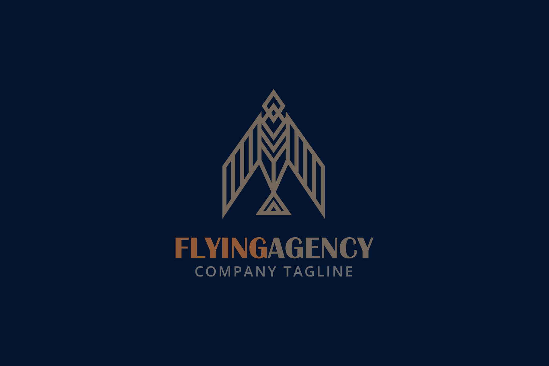 Flying Agency Logo, a Branding & Logo Template by Maraz Logo