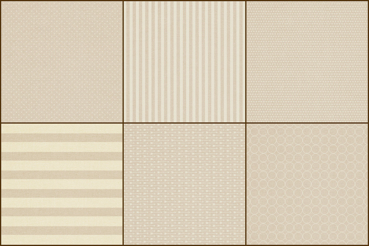 Elegant Vellum & Linen Papers, a Pattern Graphic by FrankiesDaughtersDesign
