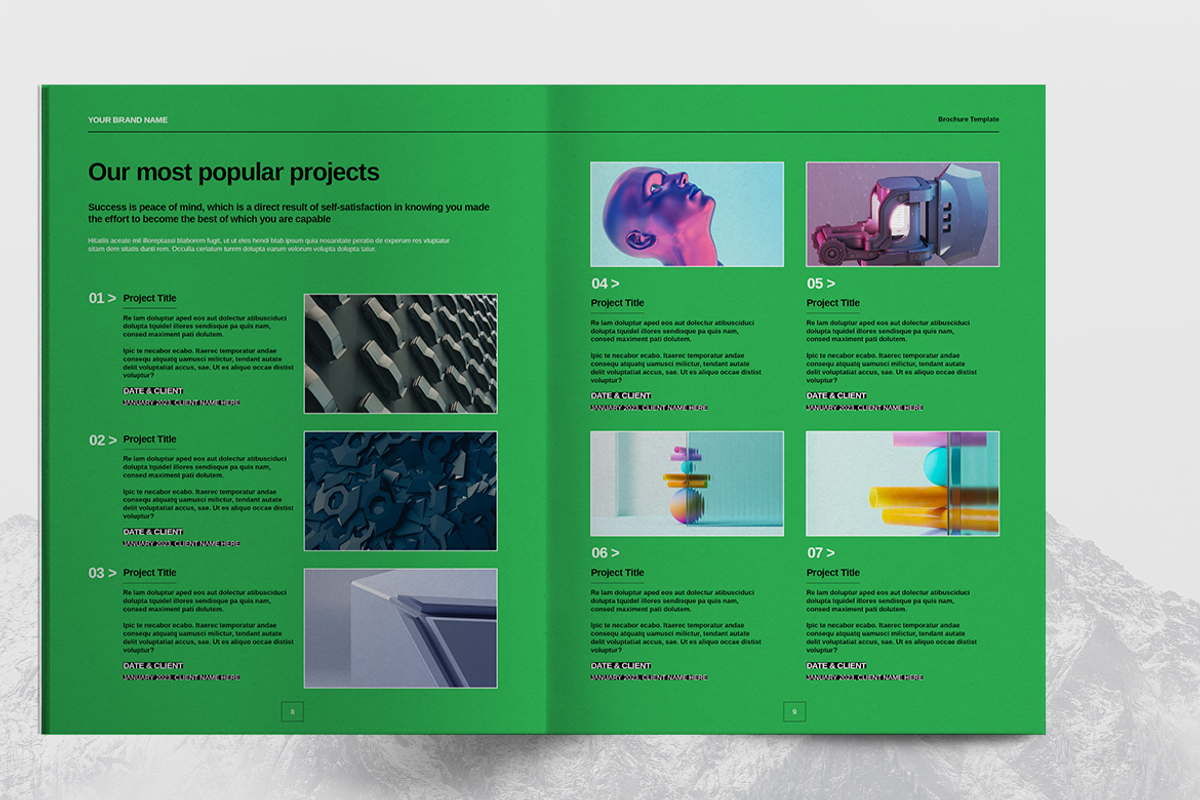 Company Profile Brochure Template