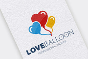 Love Balloon Logo, a Branding & Logo Template by essegraphic