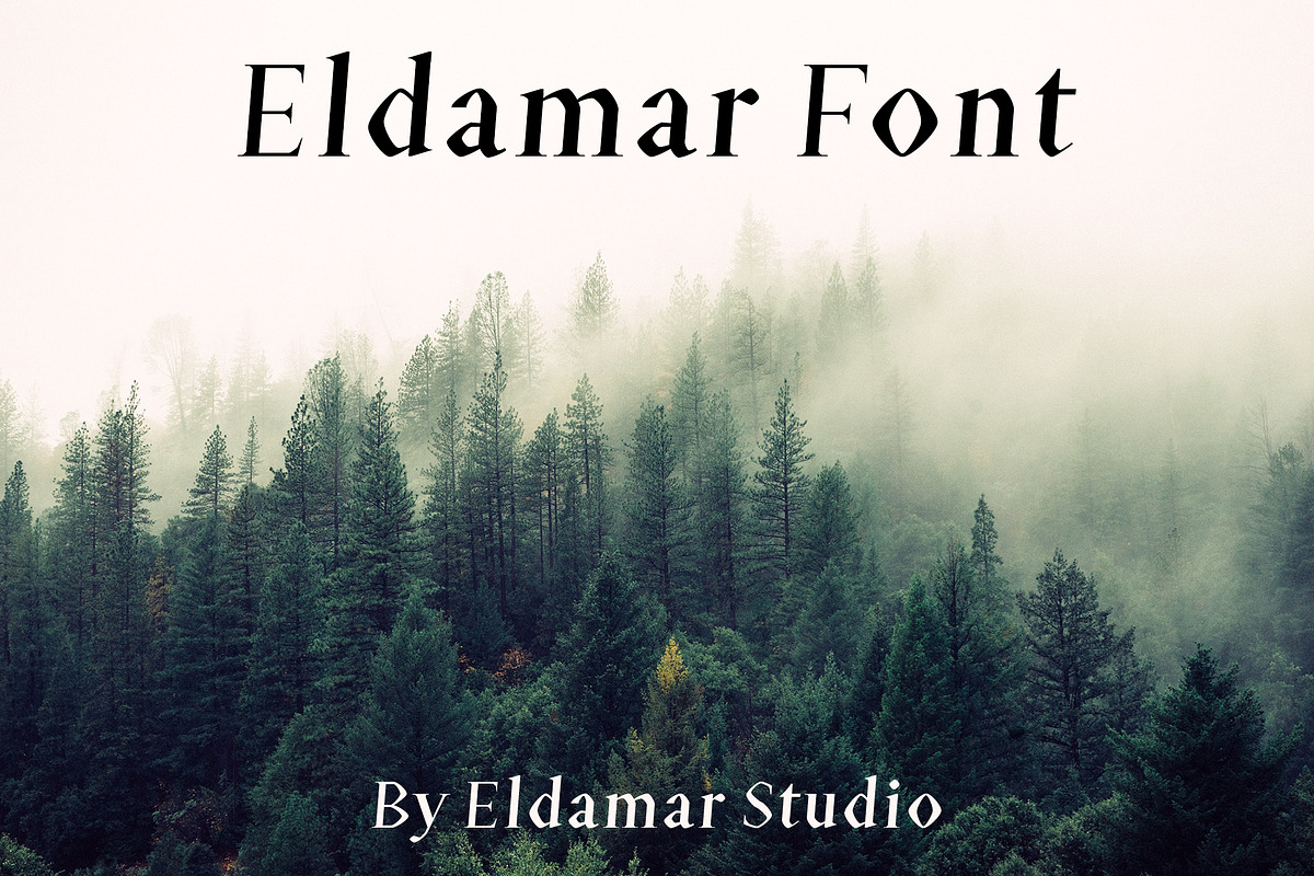 Eldamar Font, a Font by Eldamar Studio
