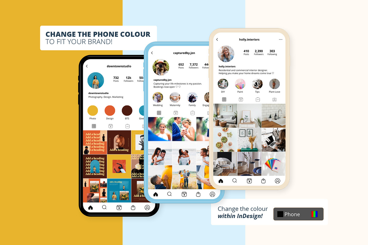 Instagram Planner | InDesign Template