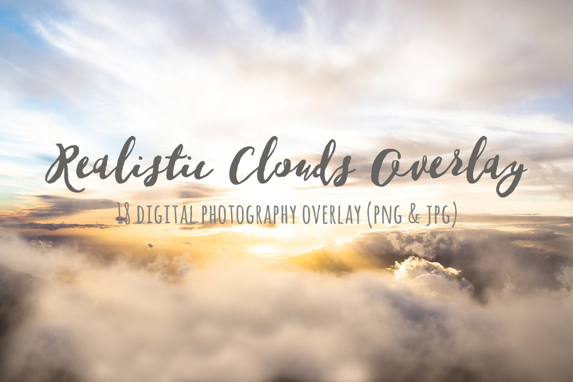 Realistic Clouds Overlay, a Brushes & More by TheSeventhDesire