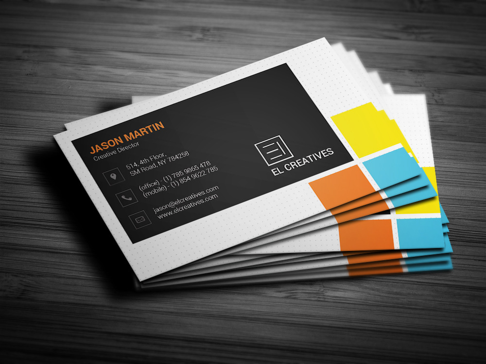 Metro Business Card, a Business Card Template by bouncy