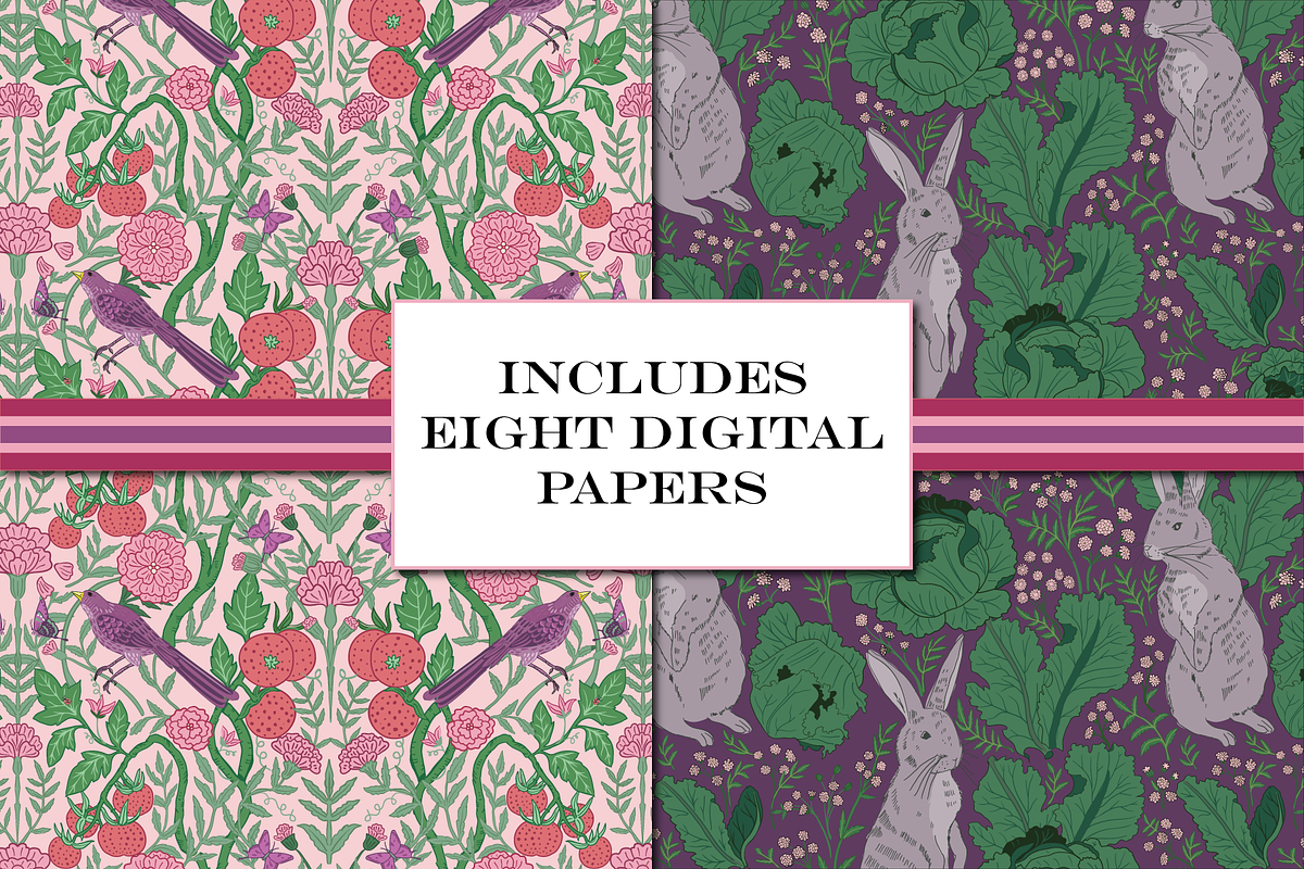 William Morris Garden Patterns
