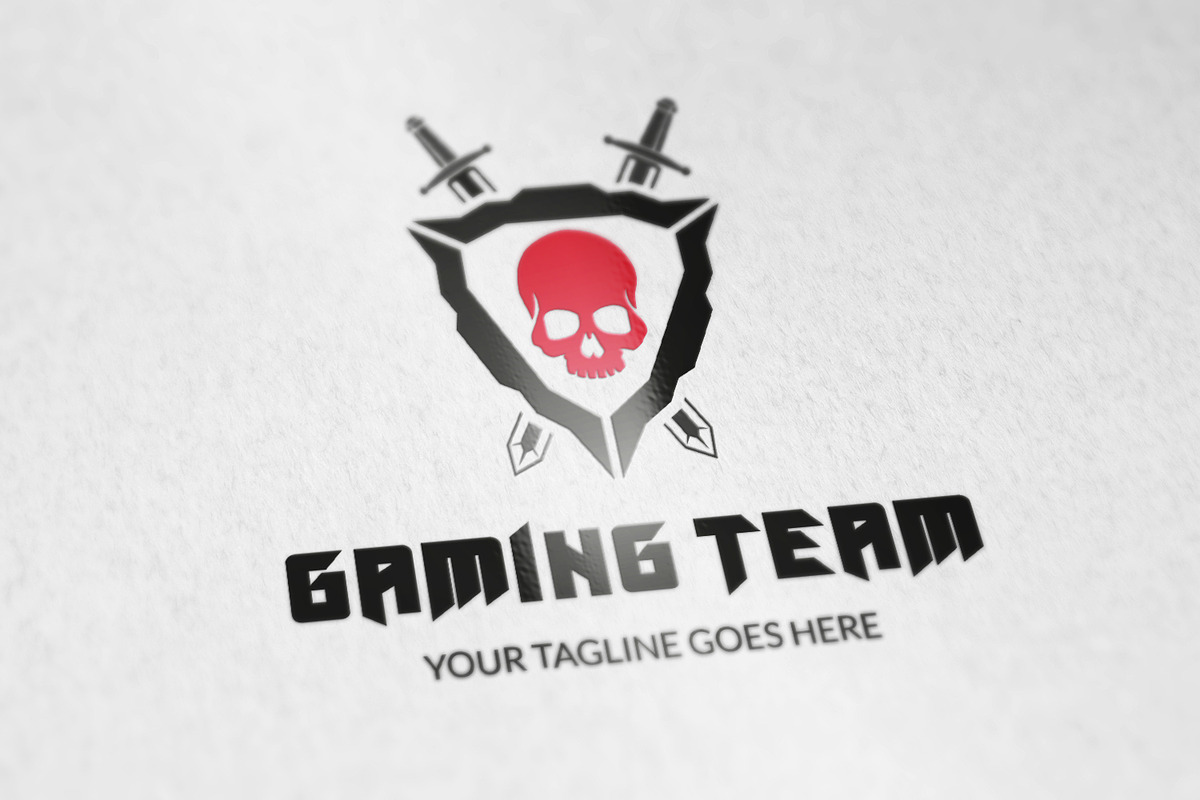 Gaming Team logo v2, a Branding & Logo Template by vectorlogos89