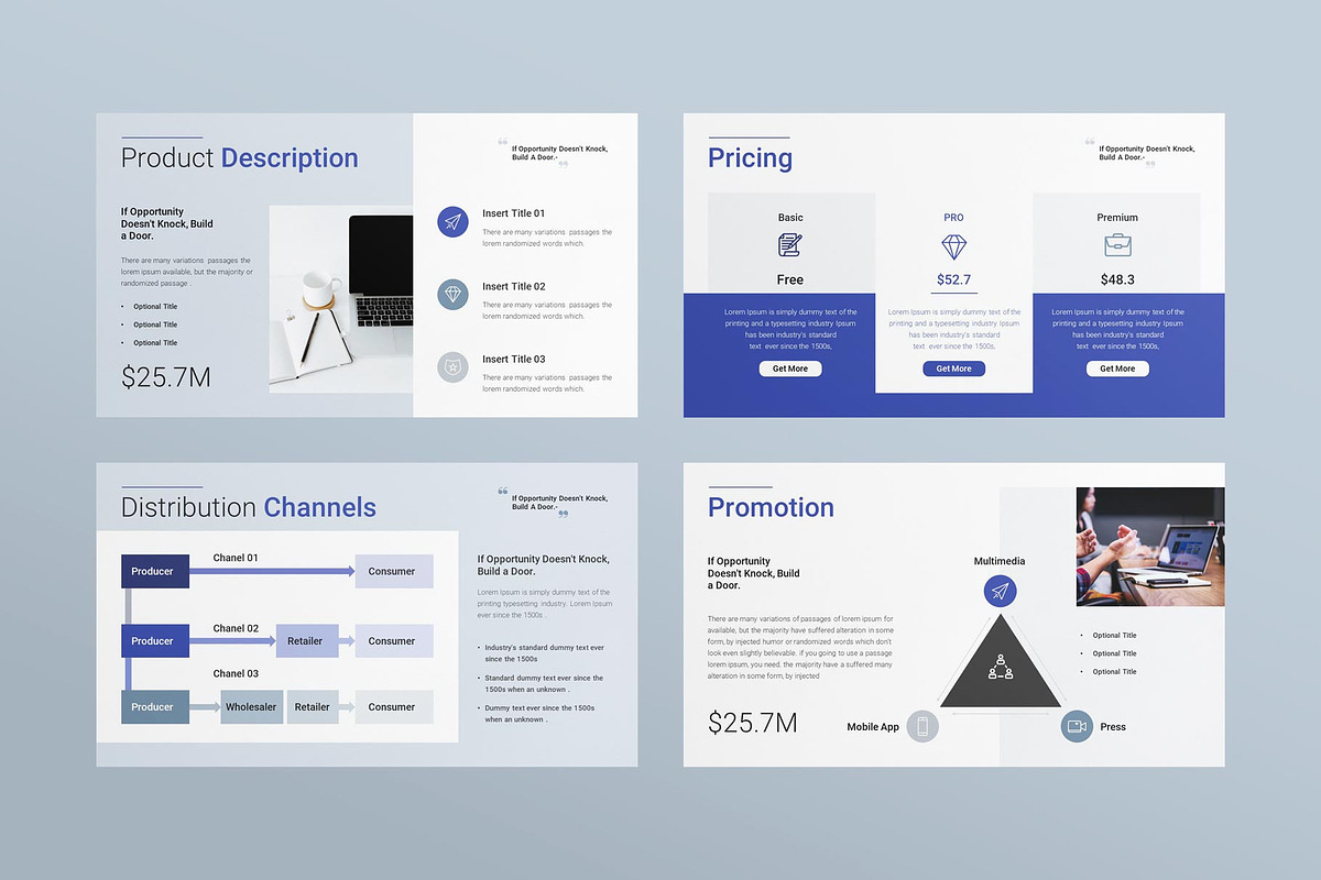 Digital Marketing Campaign Template, a Presentation Template by ...