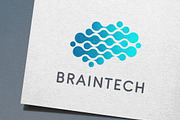 BrainTech Logo, a Branding & Logo Template by IKarGraphics