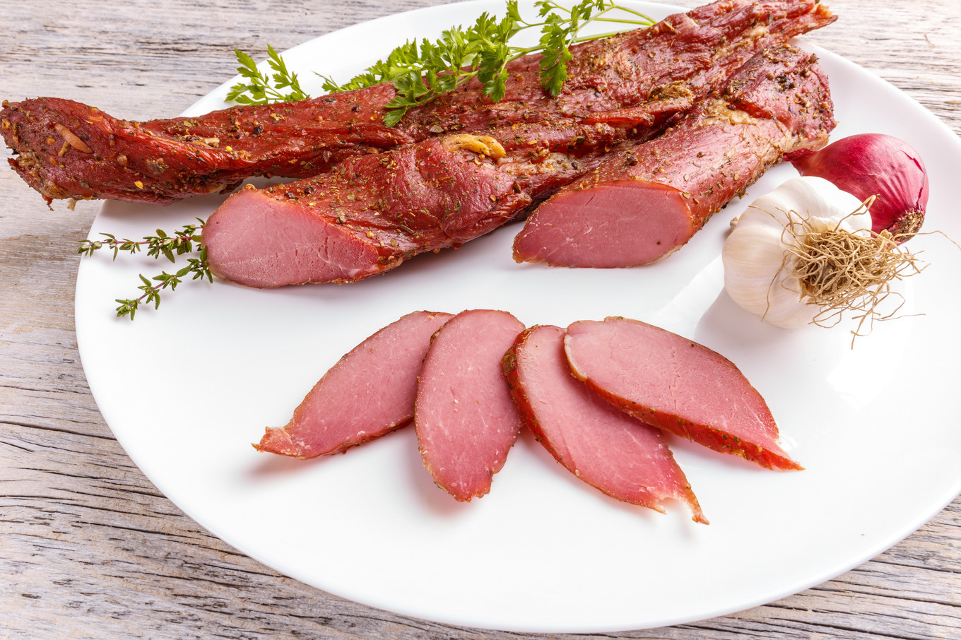 Fillet of smoked pork meat, a Food & Drink Photo by Grafvision photography