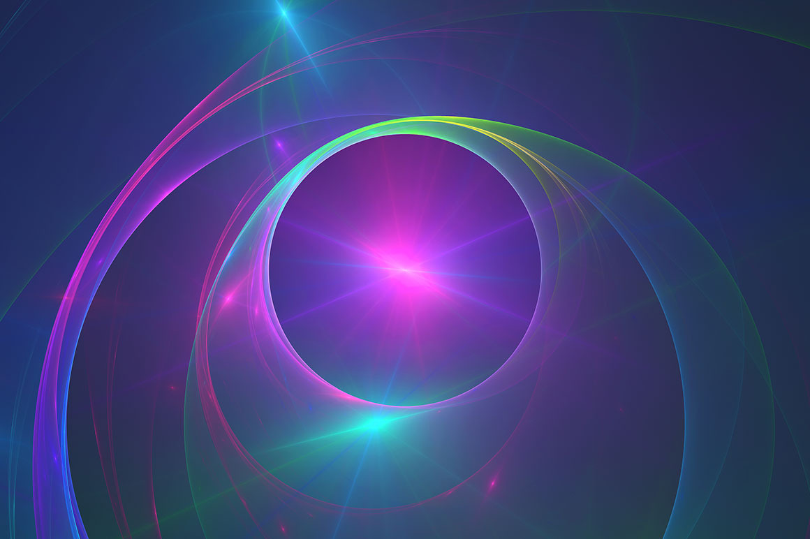 Fractal NI28 : Arch Spectrum, a Texture Illustration by Neo Ink Design