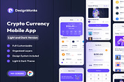 CryptoKit: Cryptocurrency App UI Kit, an UI Kit Template by Creative Perspective
