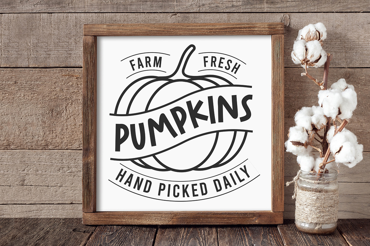 Fall Sign SVG PNG Design Bundle, a Decorative Illustration by thefutive