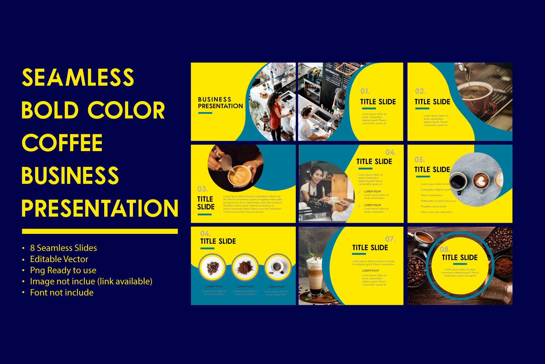 Bold Bussines Presentation Template, a Presentation Template by BANG ...