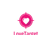Love Target Logo, a Branding & Logo Template by Mariyana
