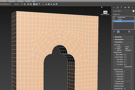 MCG Fluted Column, an Object 3D Model by Candy Shop