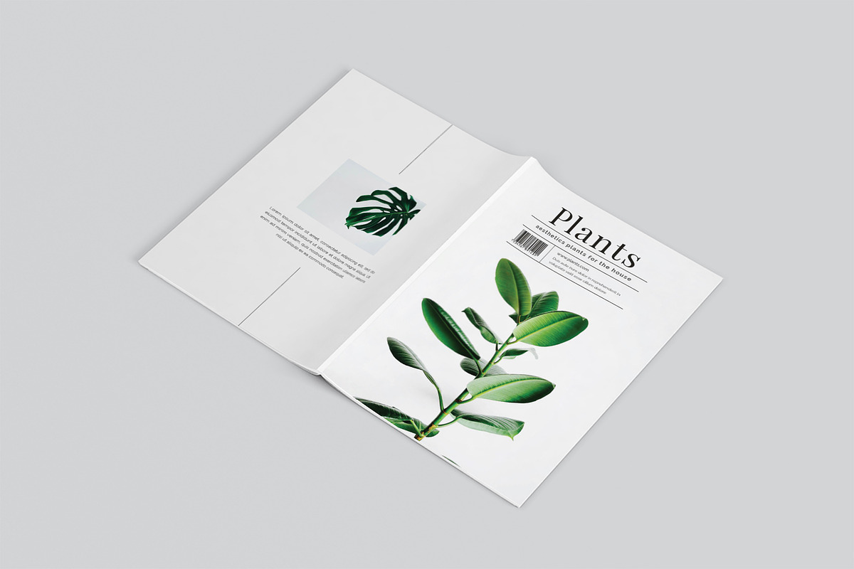 Plant Catalog, a Magazine Template by AQR Studio
