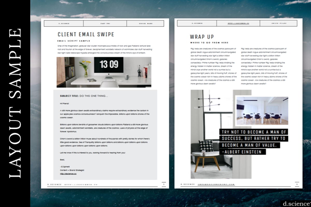 MINI EBOOK TEMPLATE | LIGHT NO.6, a Magazine Template by Template ...