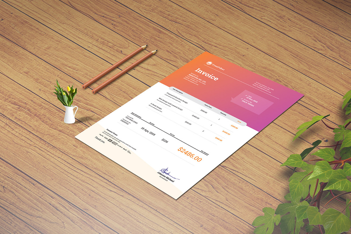 Excel Invoice Bundle | Save 80%, a Stationery Template by GoldenPixelStudio