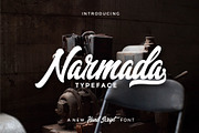 Narmada Typeface, a Script Font by ngene | Creative Market