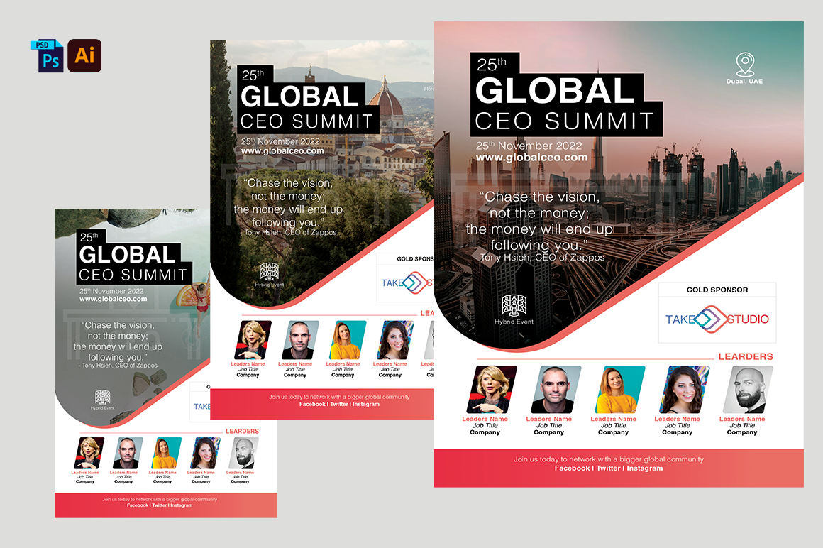 CEO Conference Flyer