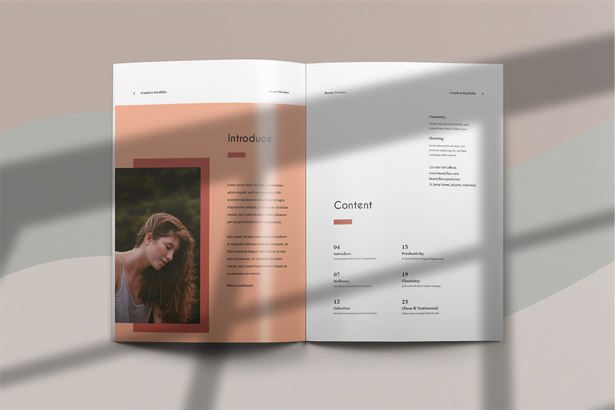 Beauty Flawless - Magazine Template | Creative Market