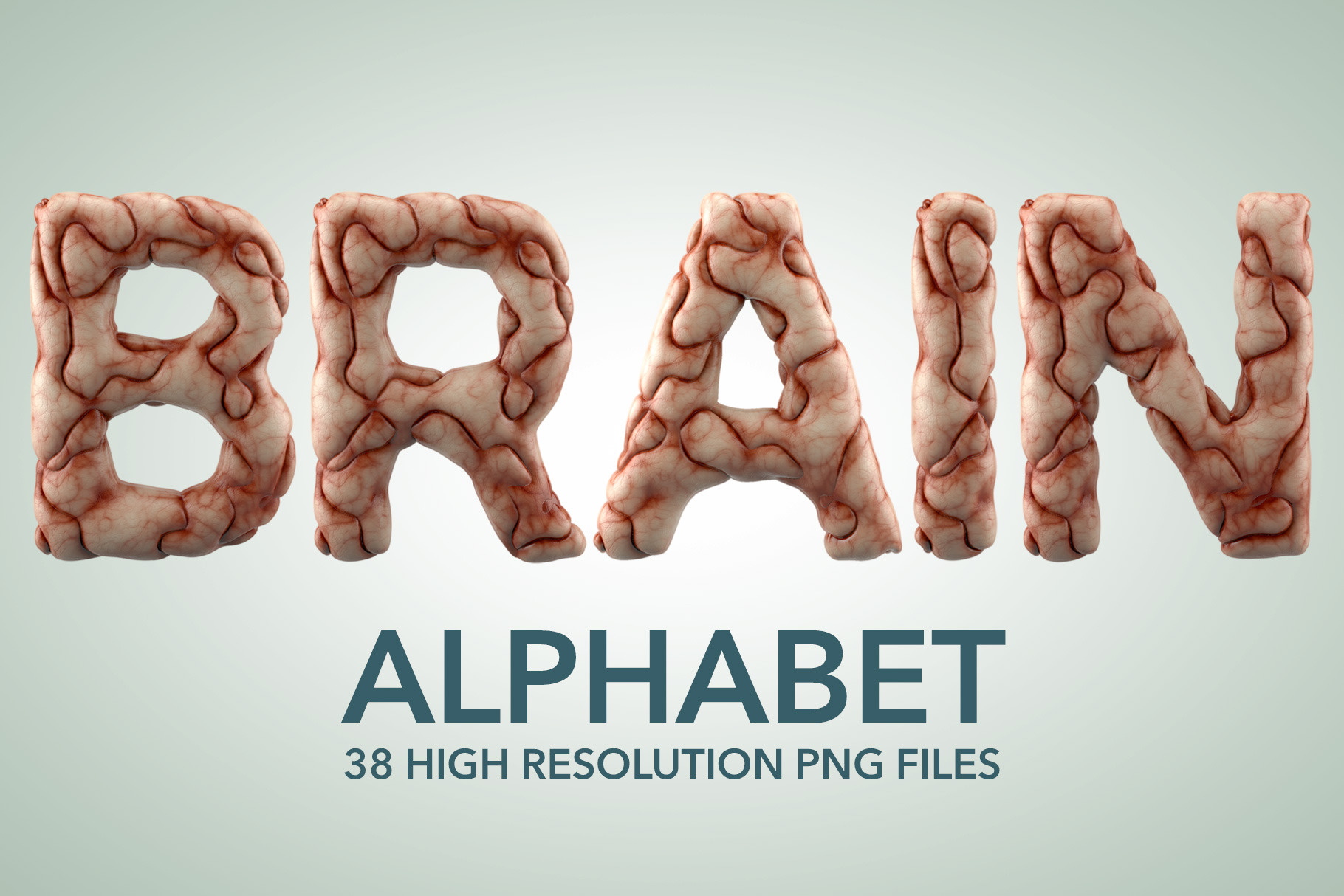 Brain Alphabet, a Healthcare Illustration by Creative Graphics