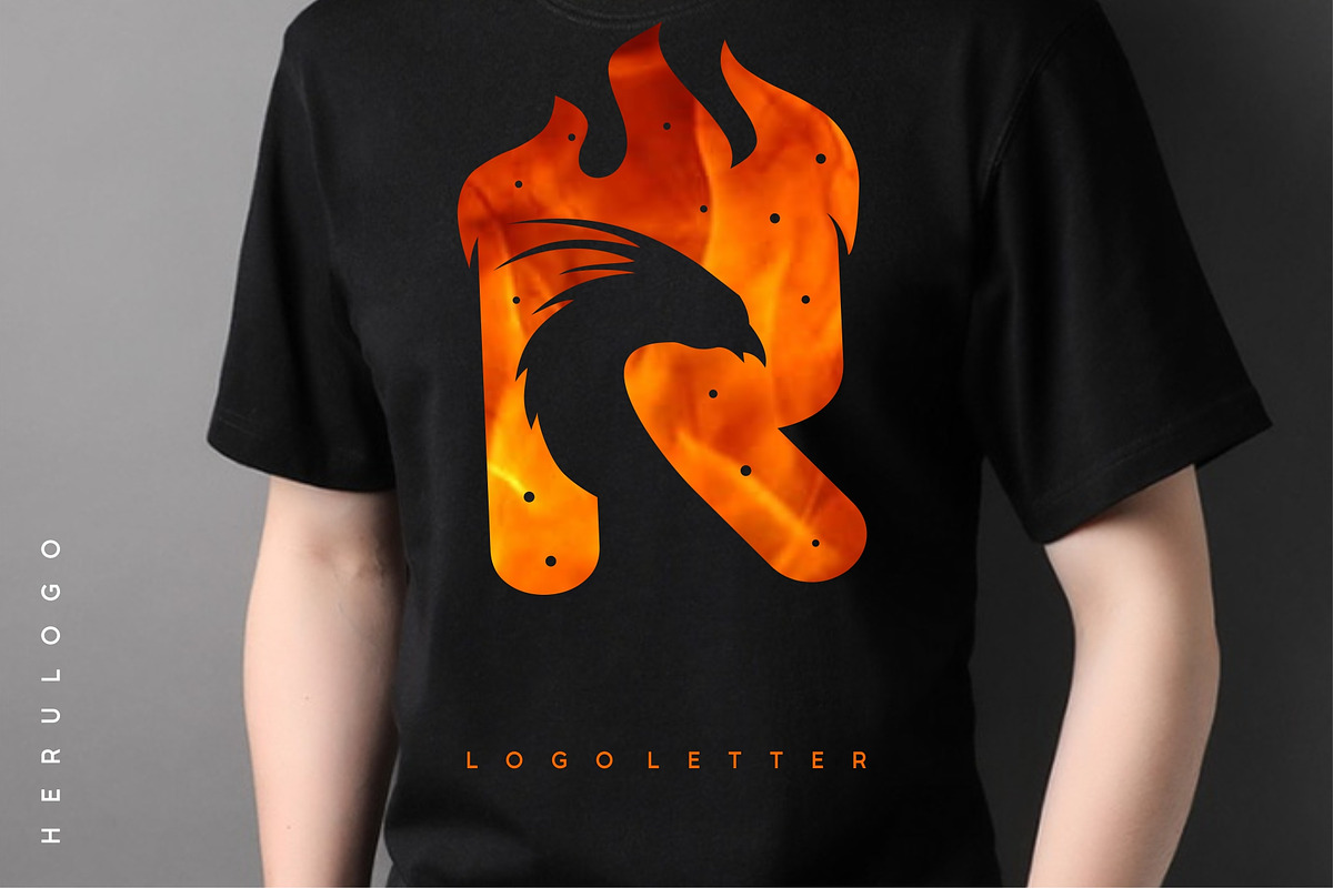 Phoenix Letter R, a Branding & Logo Template by herulogo | Creative Market