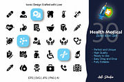 Health Care Icons Pack, a Solid Icon by Adl Studio