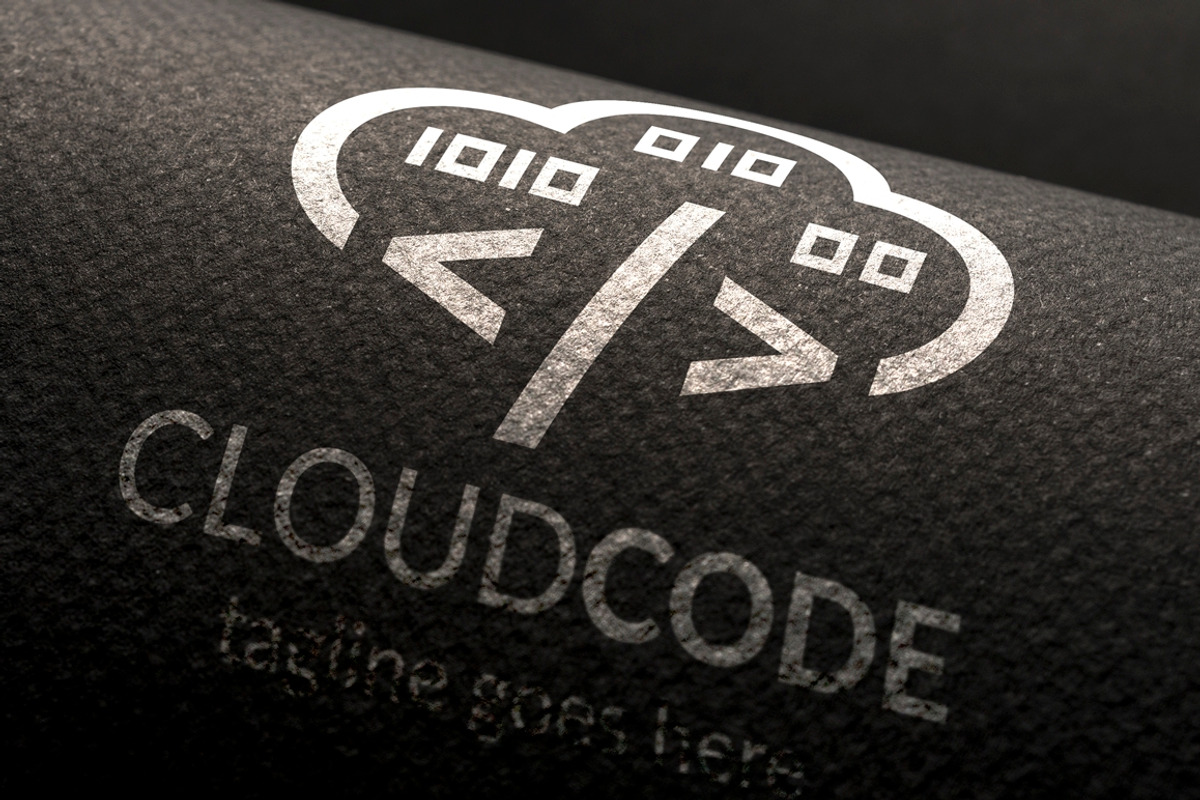 Cloud Code Logo, a Branding & Logo Template by Design_Planet