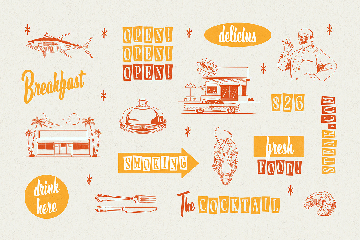 Signs Painted - Display Font, a Script Font by Edignwn Type