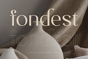 Fondest, a Sans Serif Font by Prioritype Co