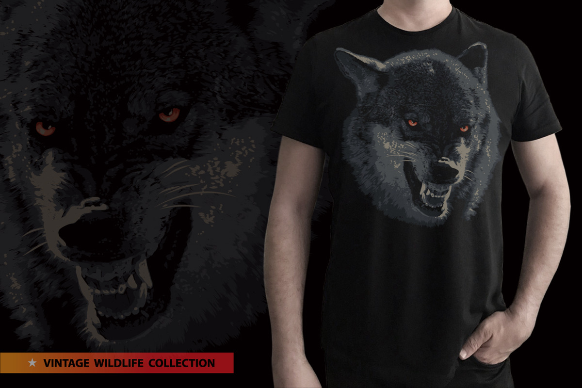 ALPHA WOLF - Vector illustration, an Animal Illustration by Artistic ...