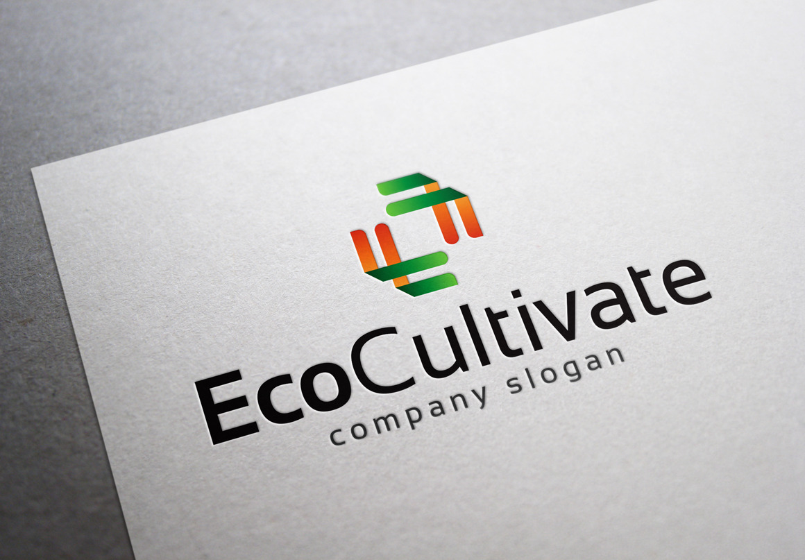 Eco Cultivate Logo, a Branding & Logo Template by EmilGuseinov