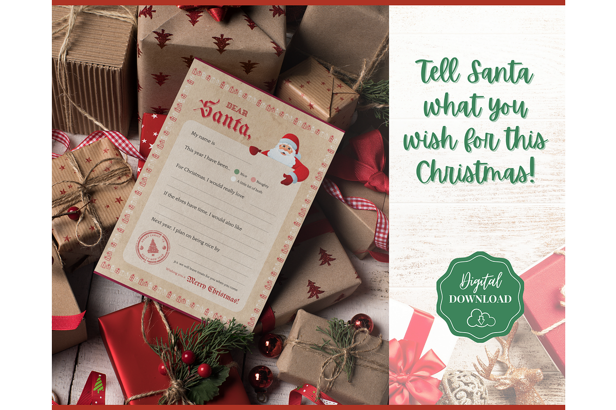 Santa Letter Bundle | Christmas