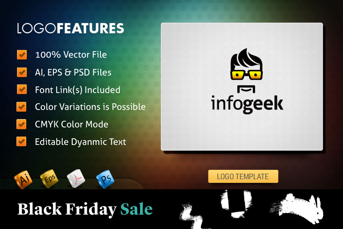 InfoGeek - Logo Template, a Branding & Logo Template by DynamikMedia