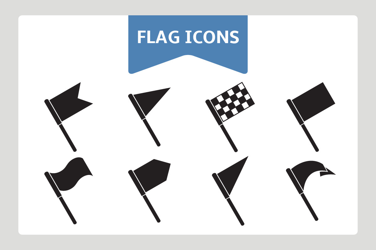 Flag Icons Set, an Icon by Designfour