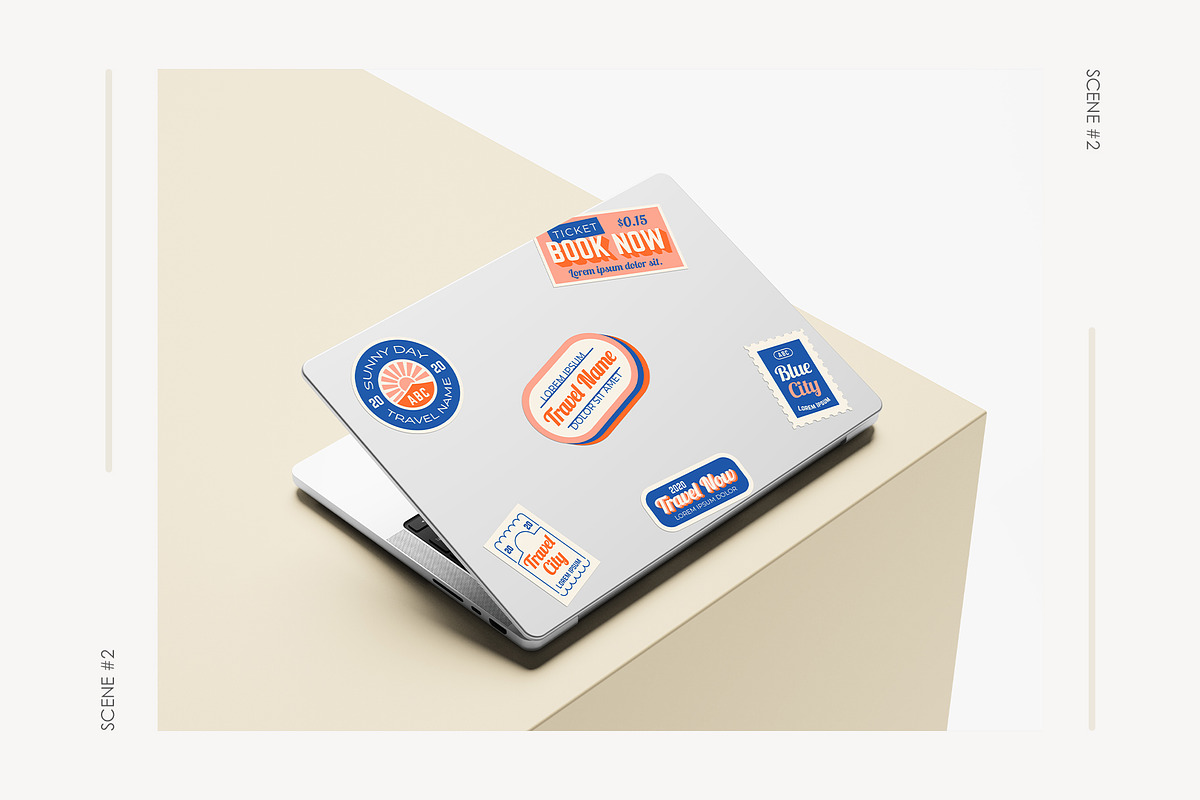 Laptop Backside Mockup, a Device Mockup by Momogi