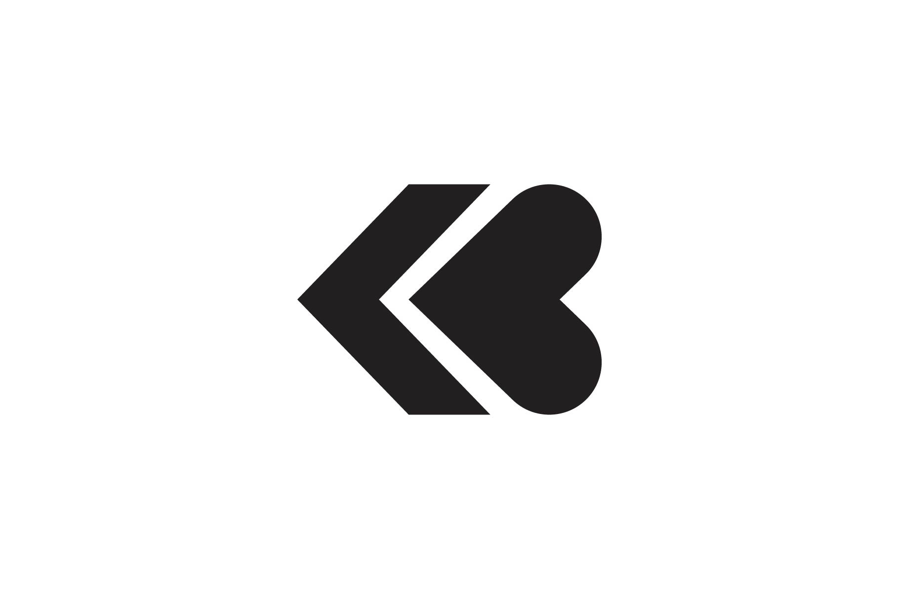 KB Heart Logo Design, a Branding & Logo Template by FransiskaDesign