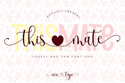This Mate - Heart Swash Font