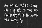 Shamber Handwritten Script, a Script Font by Mr.Typeman