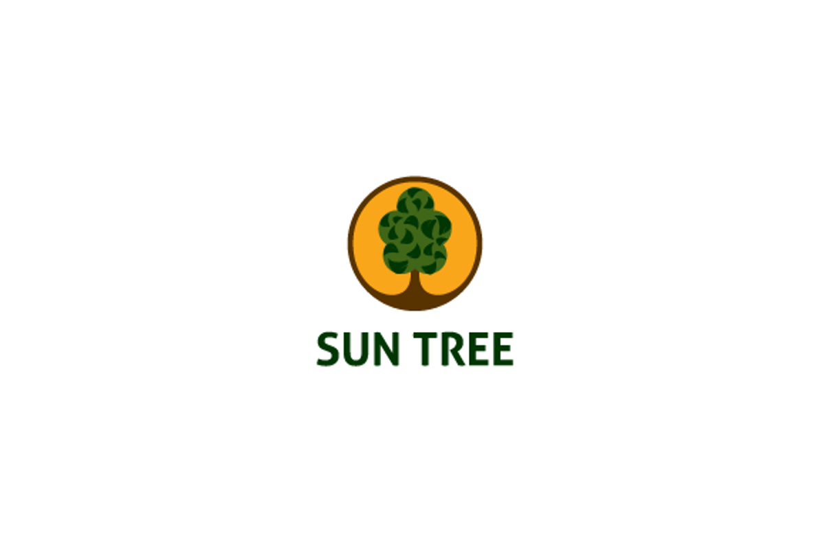 SunTree_logo, a Branding & Logo Template by NiklancerShop