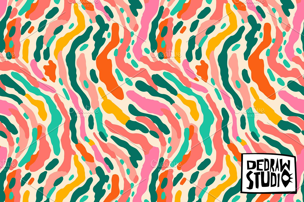 Colorful Abstract Art Pattern