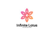Infinity Lotus Flower Logo Template, a Branding & Logo Template by ...